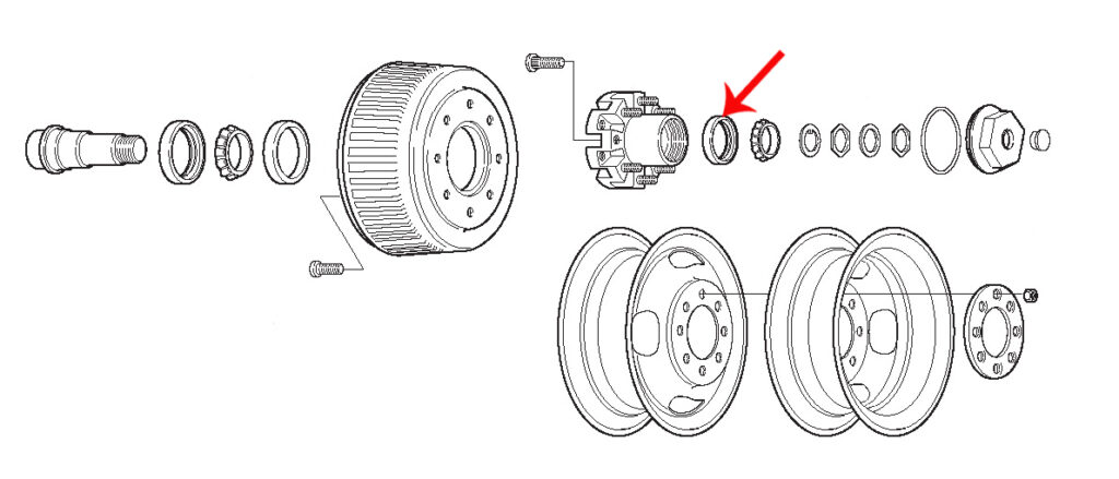 Outer Race – Part Number 2057509 – Eager Beaver Trailers